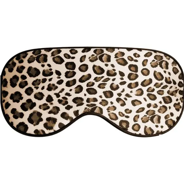 SILKSILKY Pure Silk Elastic Band Sleep Eye Mask - Medium Brown