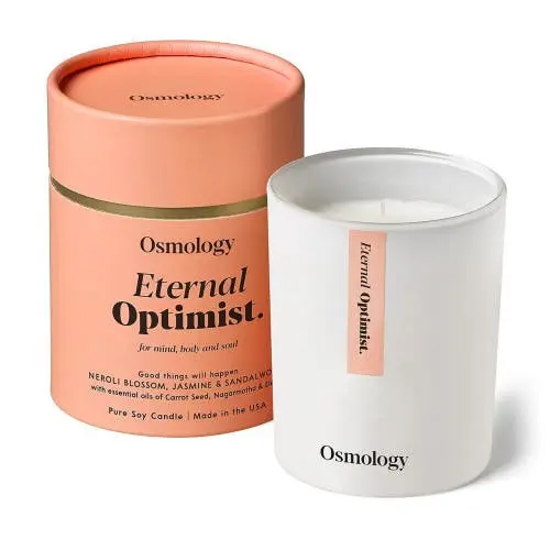 OSMOLOGY Eternal Optimist Scented Candleneroli Blossom Jasmin And Sandalwood - White