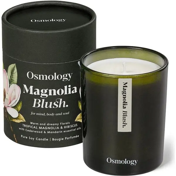 OSMOLOGY Magnolia Blush Scented Candlemagnolia, Hibiscus