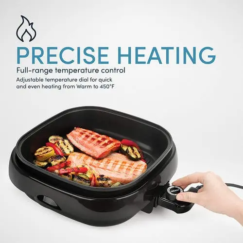 AROMA Housewares Asp-218b Grillet 4qt