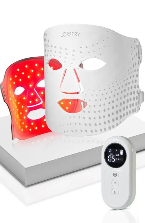 LOVERY Led Light Therapy Face Mask - White