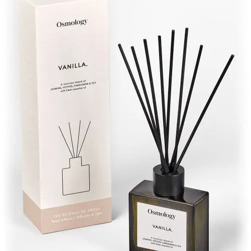 OSMOLOGY Vanilla Reed Diffuser - Black
