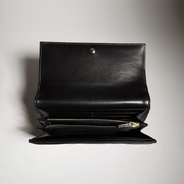 Gucci Gg Marmont Continental Wallet Leather