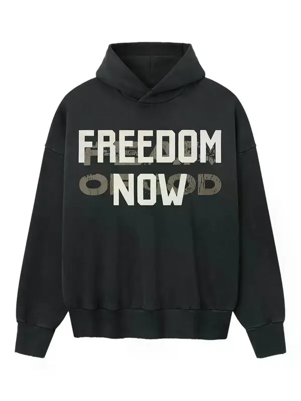 Fear Of God Graphic-print Hoodie - Black