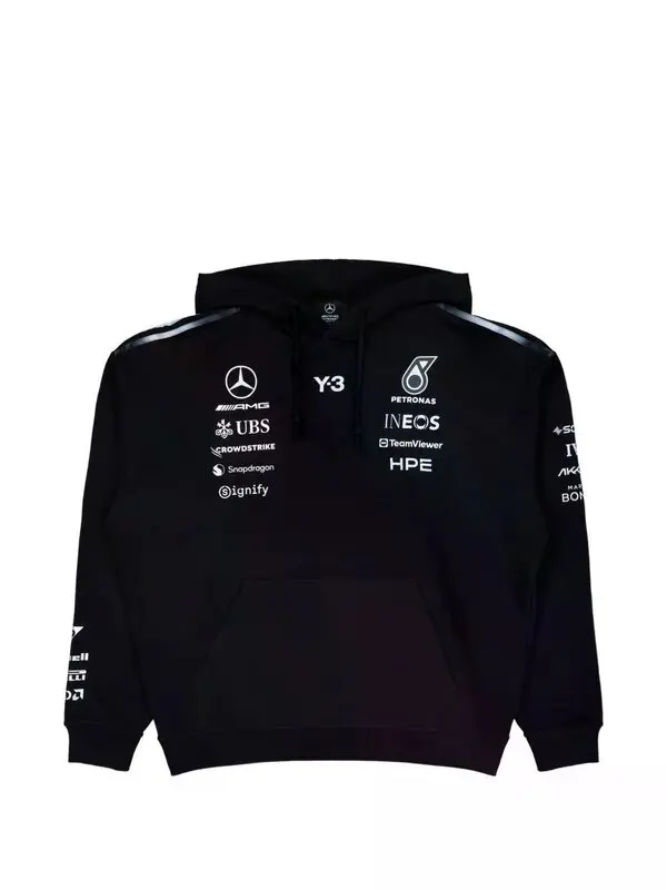 Y3 Cotton Graphic Hoodie