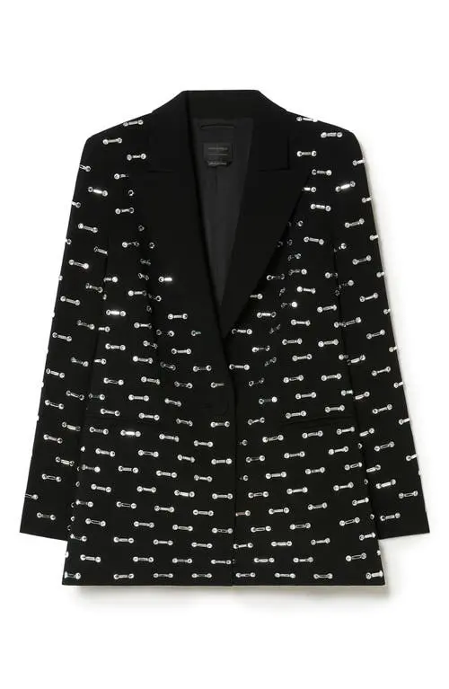 Marina Rinaldi Rhinestone Detail Jacket