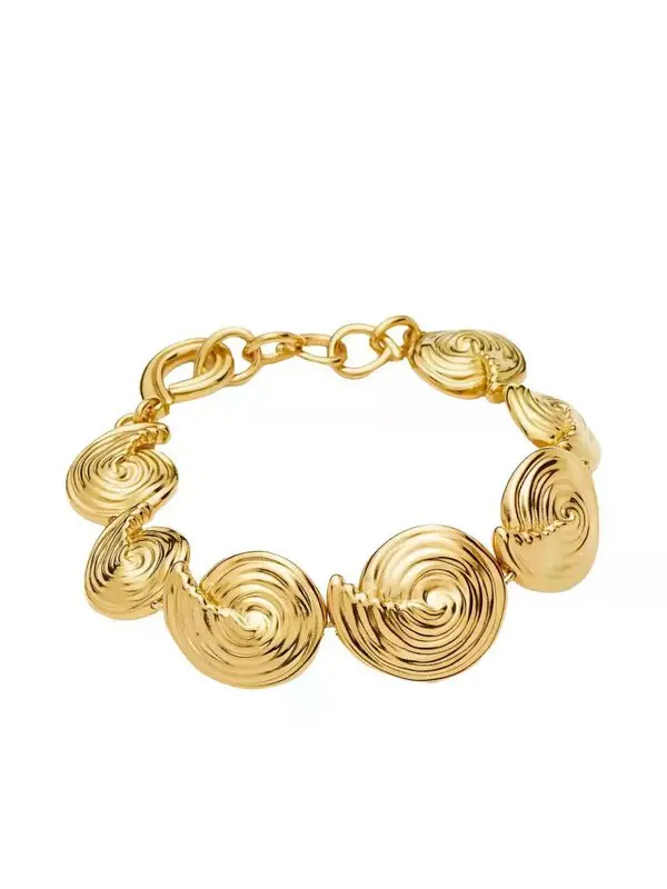 MISSOMA Spiral Chain Link Bracelet - Gold