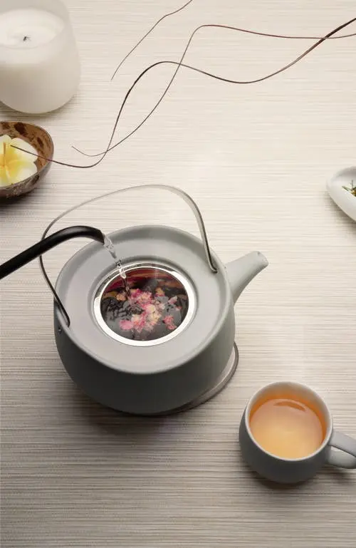 OHOM INC Leiph Self-heating Teapot Set