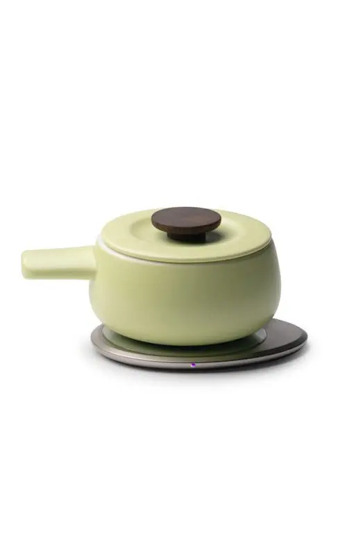 OHOM INC Fondi Self-heating Fondue Set - Verde Green