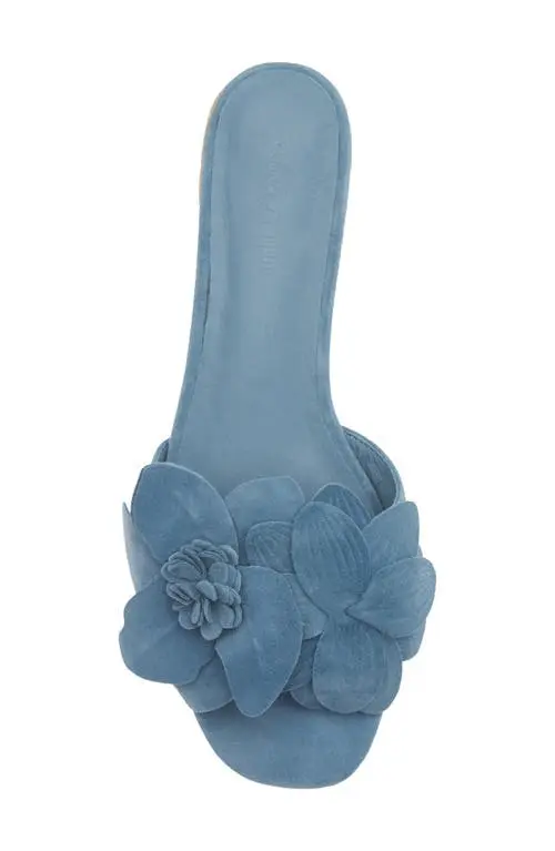 CHOCOLAT BLU Baja Embellished Sandal - Blue Suede
