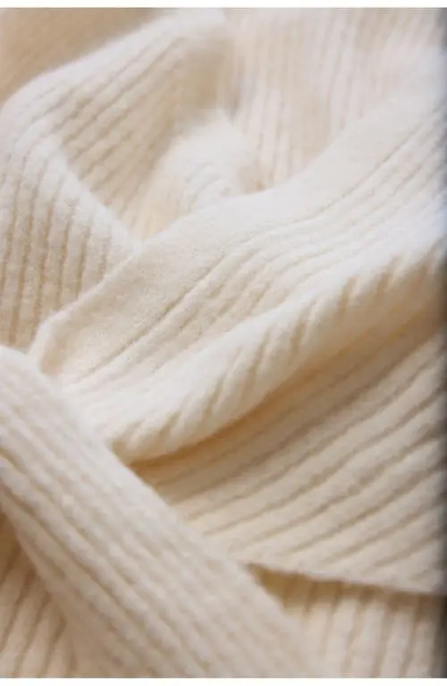 Ingrid & Isabel® Rib Maternity/nursing Wrap Sweater - Cream