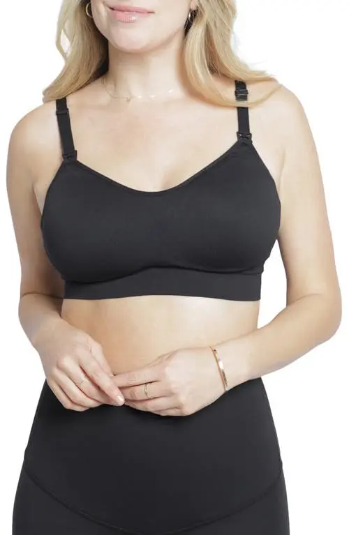Ingrid & Isabel® Cooling Nursing & Pumping Bra - Black