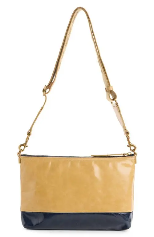 Isabel Marant Étoile Nessah Leather Crossbody Bag - Beige/navy