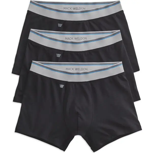 Mack Weldon 3-pack Cloud Fx Trunks - True Black