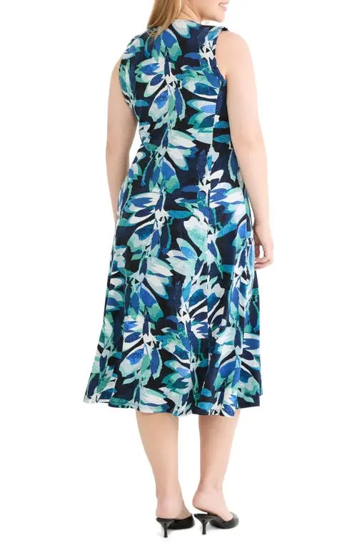 NIC+ZOE Giverney Blanche Knit Midi Dress