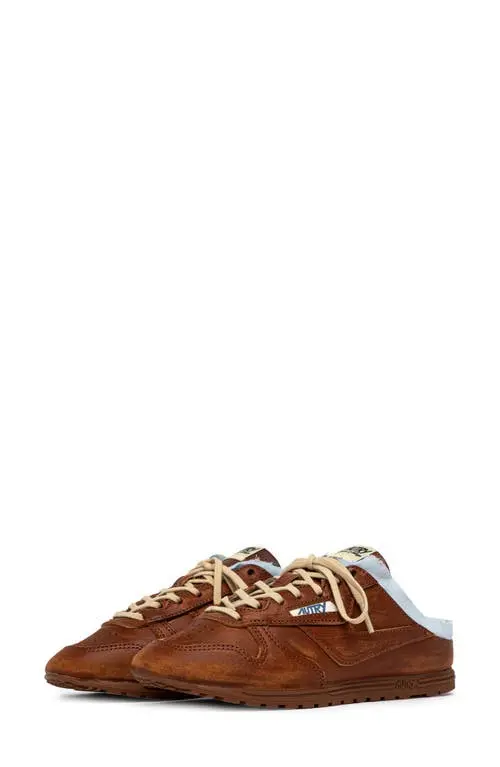 AUTRY Windspin Super Vintage Mule Sneakers - Brown/azure