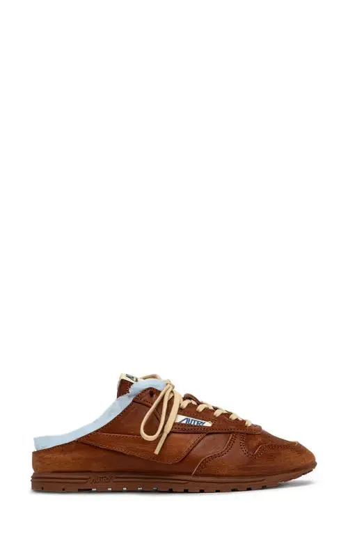 AUTRY Windspin Super Vintage Mule Sneakers - Brown/azure