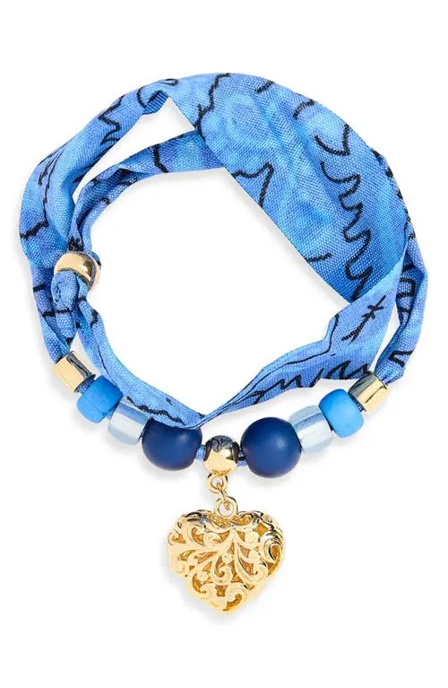 Bp. Bandana Charm Bracelet - Blue
