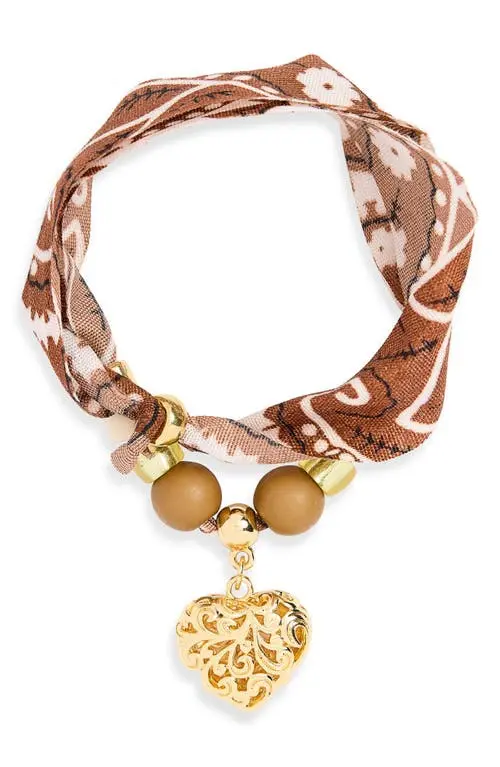 Bp. Bandana Charm Bracelet - Brown
