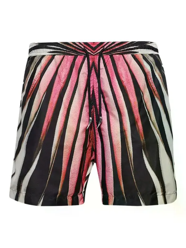 Roberto Cavalli Zebra-print Swim Shorts - Pink