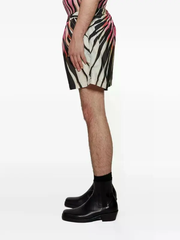 Roberto Cavalli Zebra-print Swim Shorts