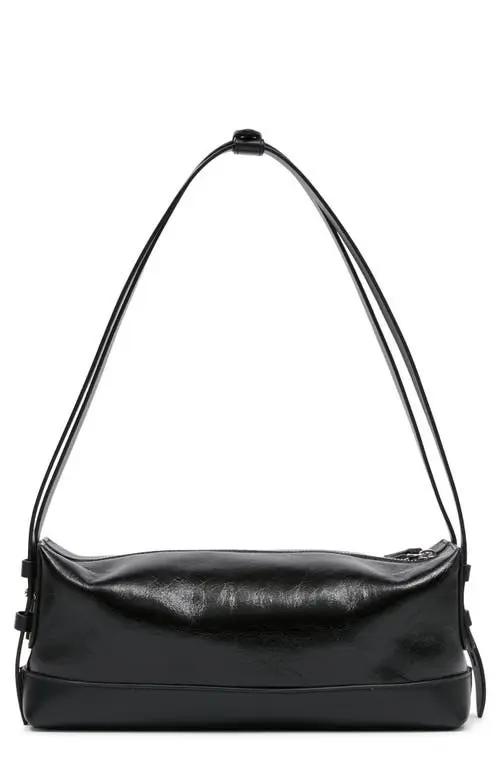 MAISON MARGIELA Small Leather Baguette Shoulder Bag
