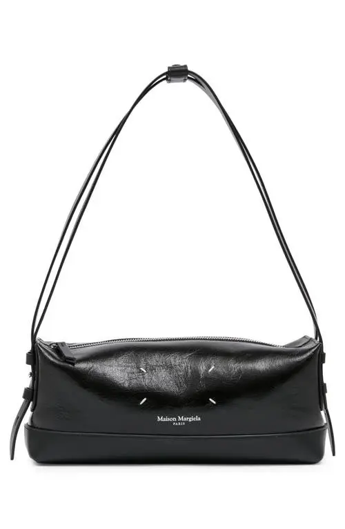 MAISON MARGIELA Small Leather Baguette Shoulder Bag