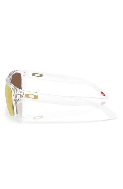 Oakley 55mm Polarized Square Sunglasses - Clear