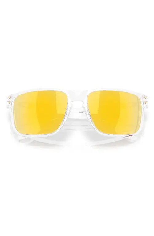 Oakley 55mm Polarized Square Sunglasses - Clear