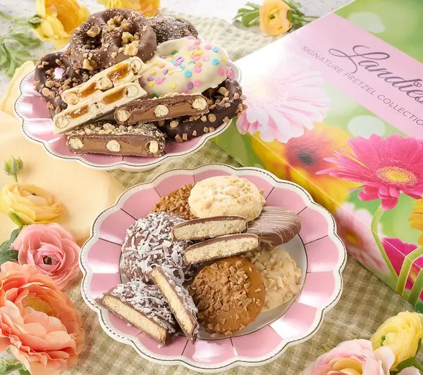 LANDIES CANDIES Sh4/20 16pc Cookie Or Pretzels In Spring Box - One-color