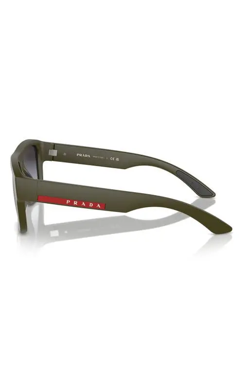 Prada 56mm Square Sunglasses