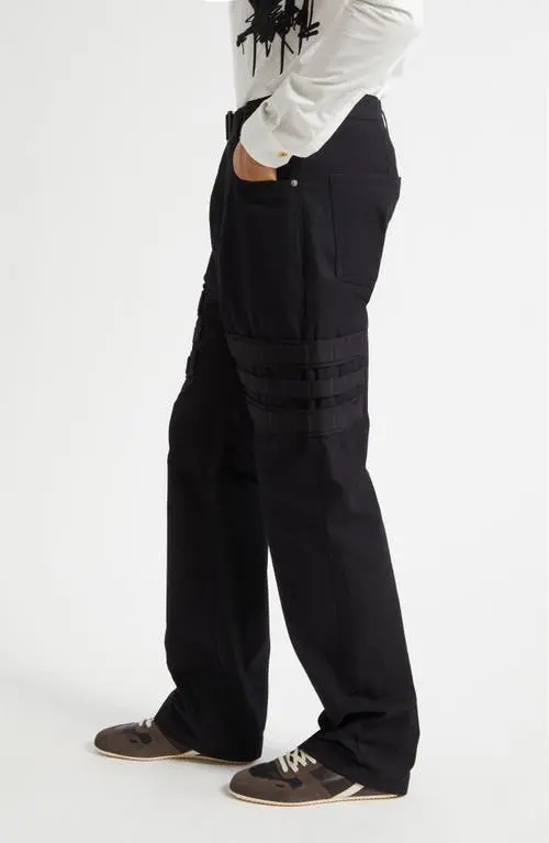 Rick Owens Geth Temple Slim Cargo Pants