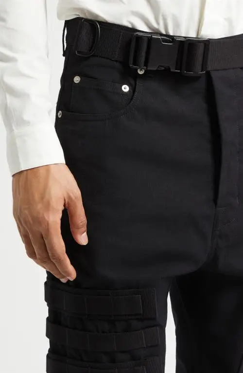 Rick Owens Geth Temple Slim Cargo Pants