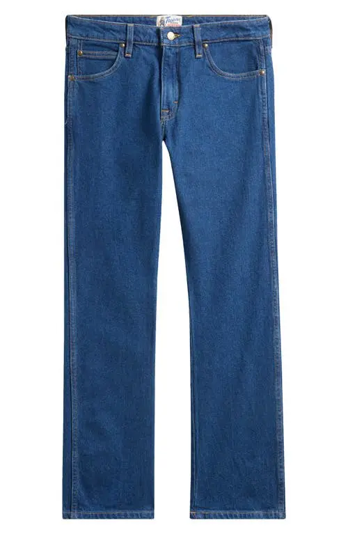 Tecovas Slim Straight Heritage Denim Jeans - Medium Blue