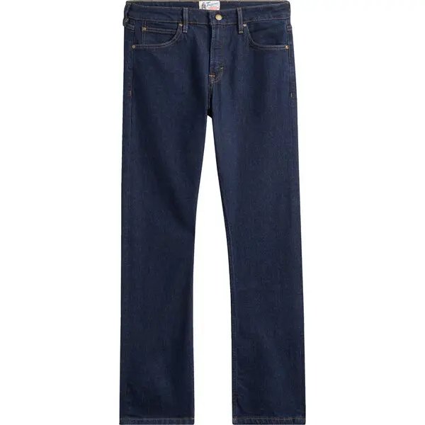 Tecovas Slim Straight Stretch Denim Jeans - Dark Indigo
