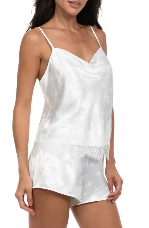 IN BLOOM BY JONQUIL Shane Satin Jacquard Short Pajamas