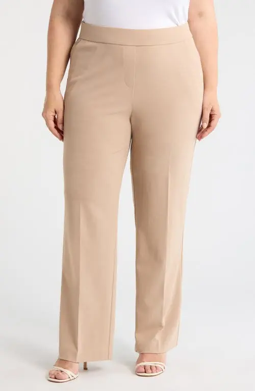 Anne Klein Straight Leg Pull On Pants
