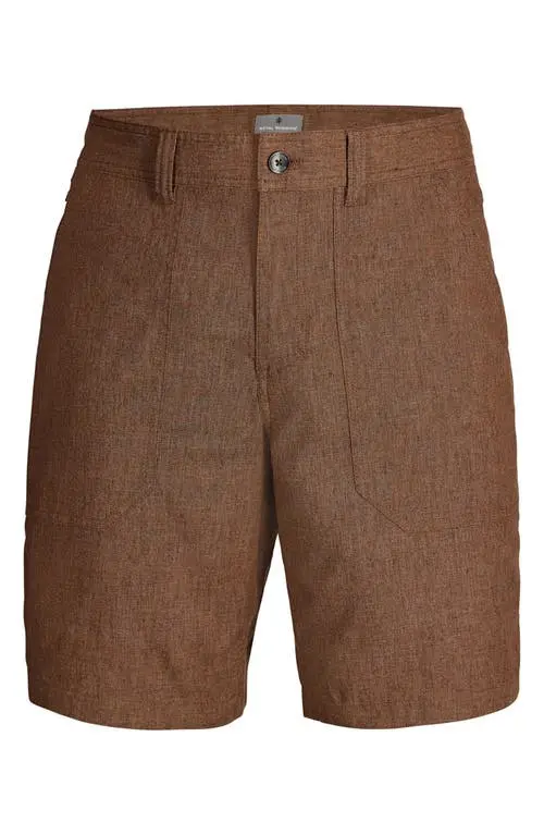 Royal Robbins Hemp Blend Adventure Shorts - Dark Walnut