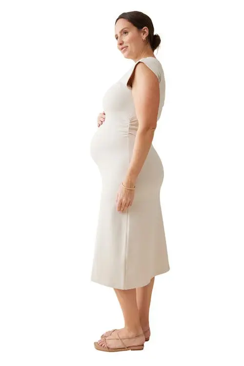INGRID & ISABEL Maternity Midi Dress