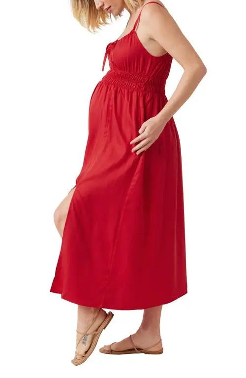 Ingrid & Isabel® Maternity/nursing Midi Dress