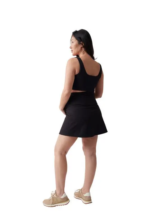 INGRID & ISABEL Maternity Athletic Skort With Built-in Shorts