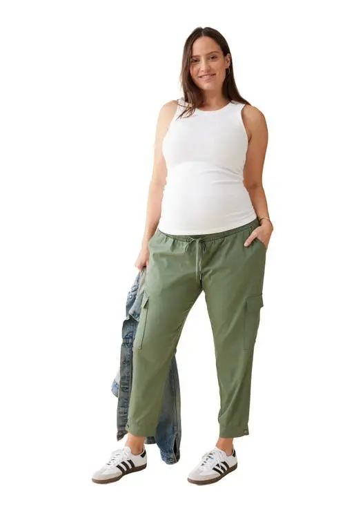 INGRID & ISABEL Cargo Maternity Jogger Pant