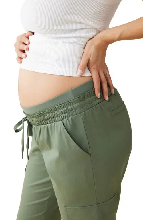 Ingrid & Isabel® Under The Bump Drawstring Cargo Pants