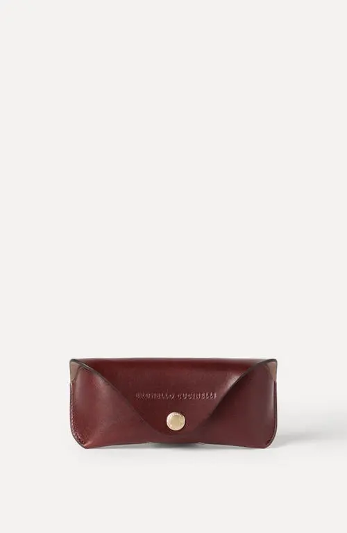Brunello Cucinelli Calfskin Glasses Case