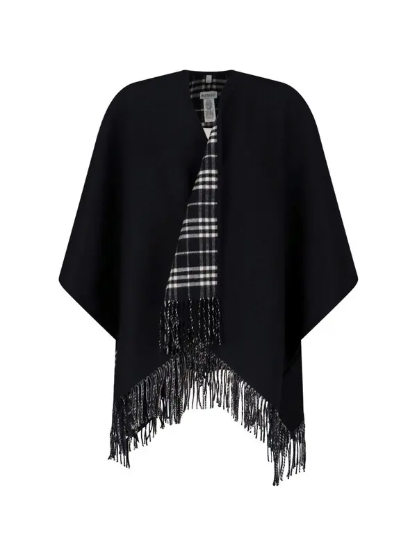 Burberry Reversible "check" Cape