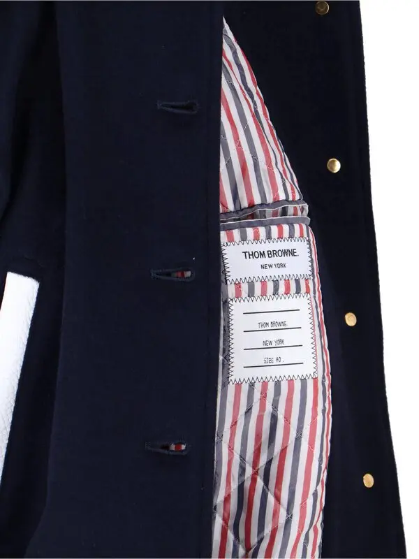 Thom Browne Varsity Bomber Jacket - Blue