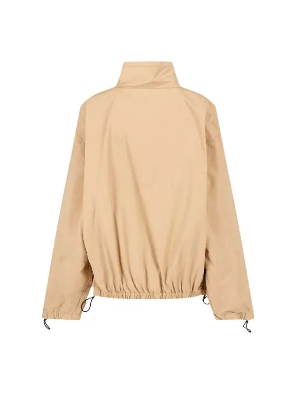 Bottega Veneta Cotton Gabardine Jacket - Beige