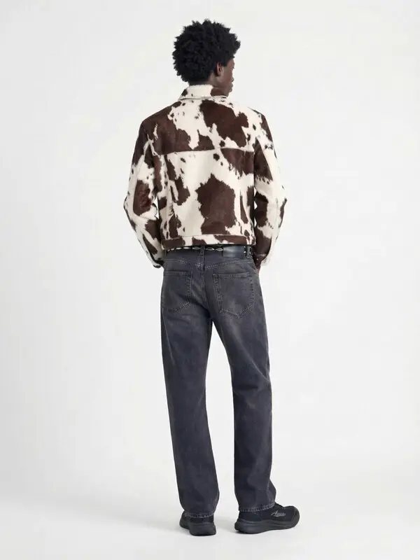 REPRESENT Animal Print Leather Jacket - Multi