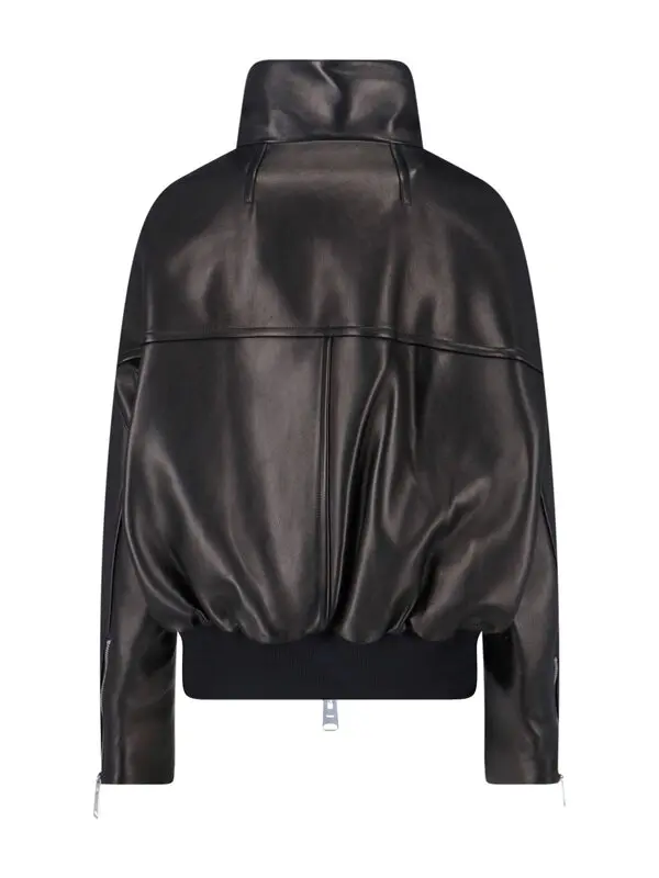 Khaite Hamett Leather Jacket