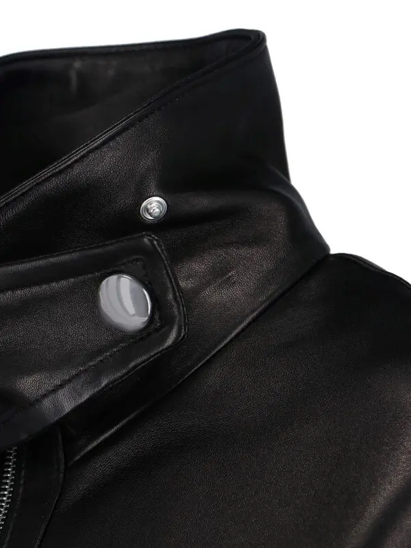 Khaite Hamett Leather Jacket